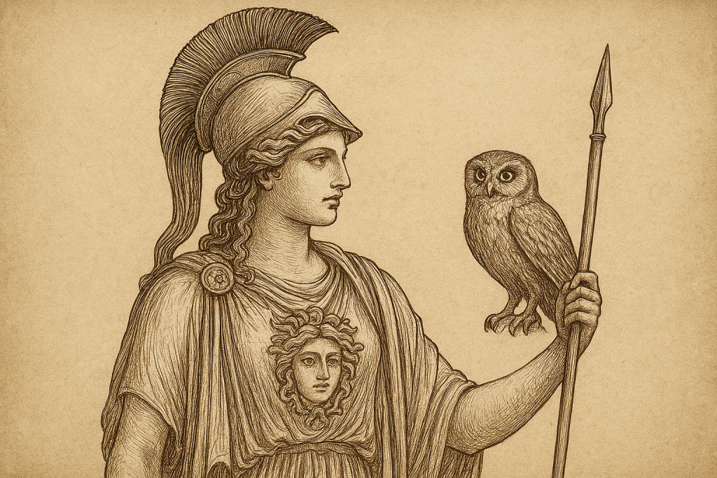 Athena: Die Göttin der Weisheit und des Krieges in der griechischen ...